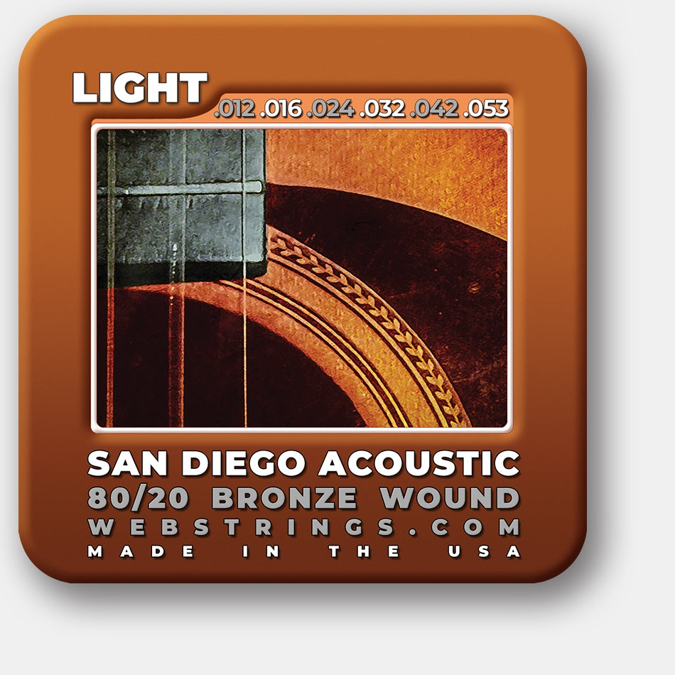 Acoustic Guitar Strings, 80 Bronze, 6 string – WEBSTRINGS.COM